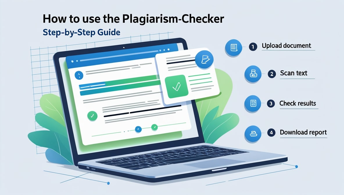 How to Use the Plagiarism-Checker – Step-by-Step Guide